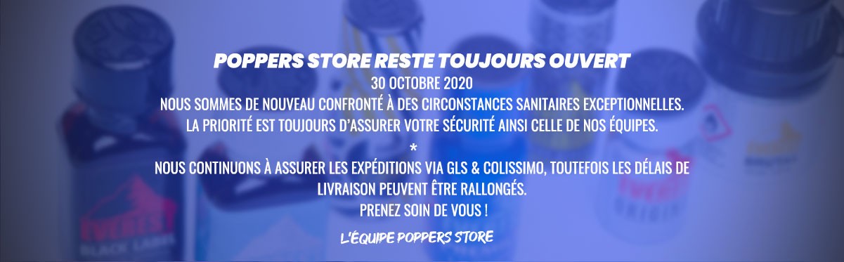 Grossiste & Fournisseur de Poppers | Distributeur pour la France et l ...
